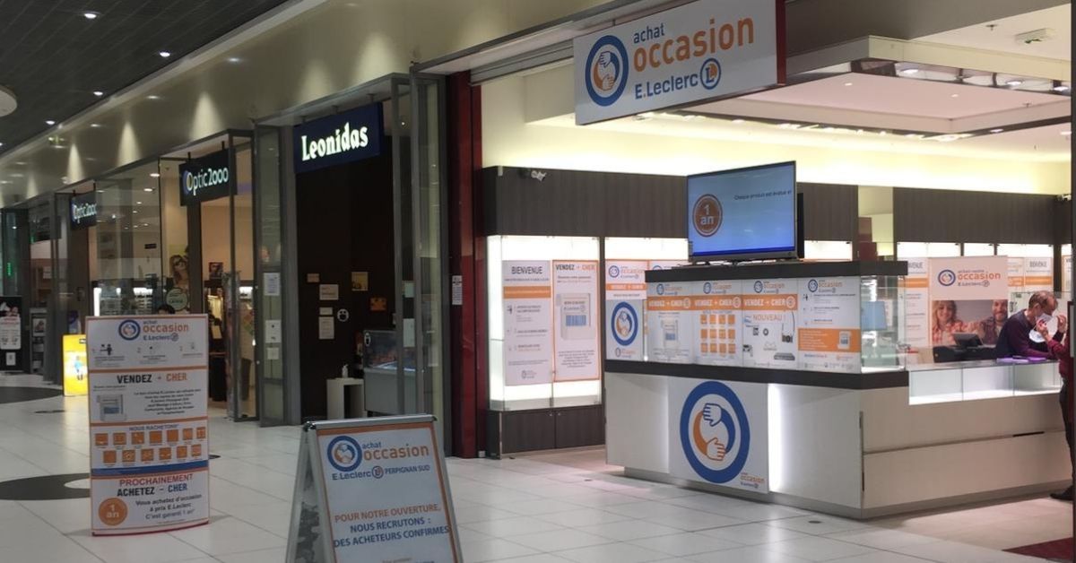 E. Leclerc Occasion a ouvert son 50ème concept en France