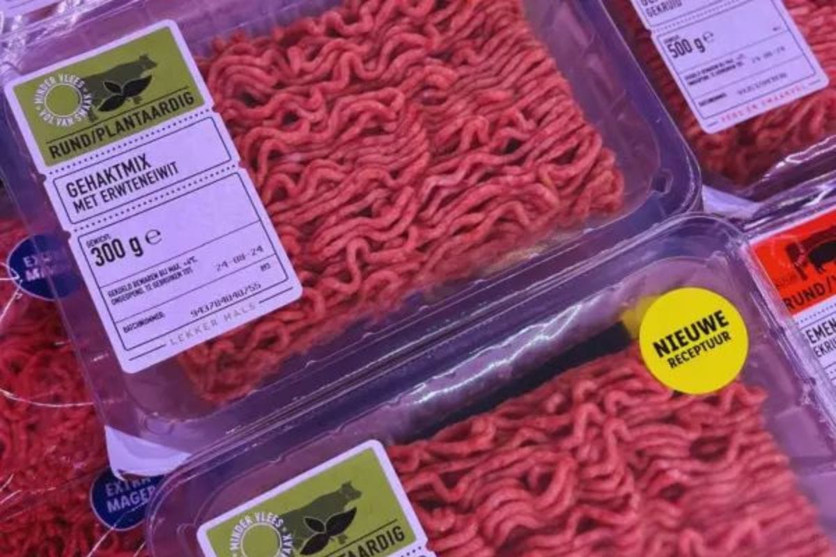 Lidl lance une viande hachée hybride : 60% bœuf, 40% protéines végétales