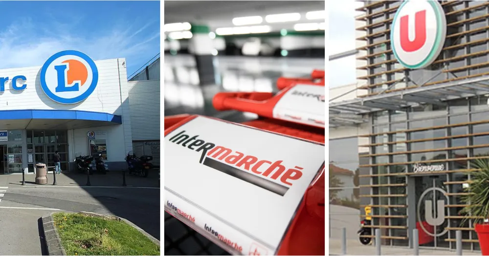Voici le top 100 des enseignes de la grande distribution en France (en ...