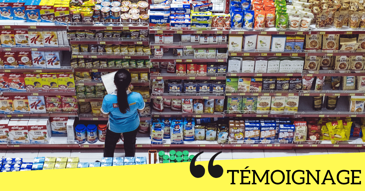 Témoignage chef de rayon Carrefour. Carole, 23 ans, une Manager ...